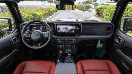 Jeep Wrangler хохлаган рангда 2024