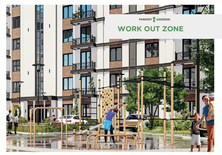 Продаётся кв-а в ЖК PARKENT GARDENS ор-р Паркентский р-к,БИЙ, Карзинка