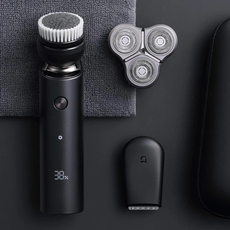 Электробритва XIAOMI MIJIA S500C с тройным лезвием, перезаряжаемый три