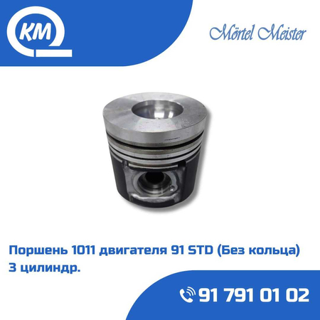 Поршень 1011/2011 двигателя 3/4 цилиндр Деутз/Deutz