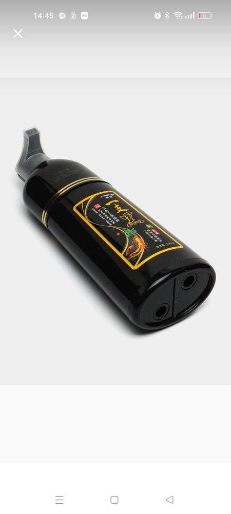 Oqargan sochlarni buyash uchun buyoq shampun 500ml