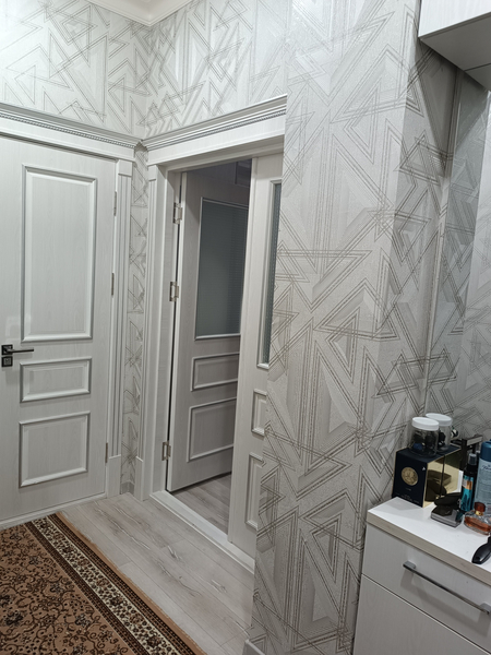 Продается 3 х комнатная квартира. 87.7 КВ.м Нурхон. Новостройка