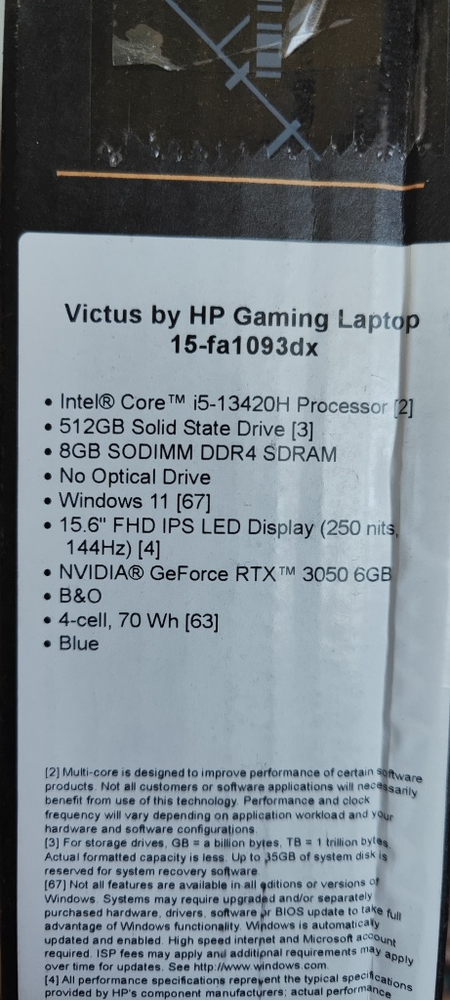 Hp victus Gaming