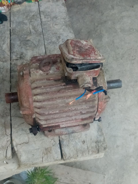 Мотор 3 kw заводской обмотка