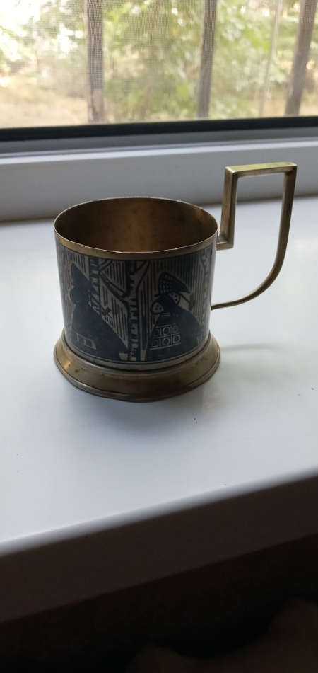 Подстаканник серебро