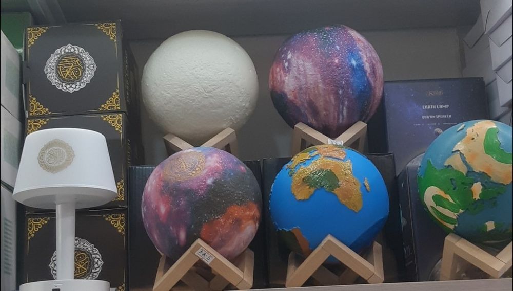 3D шар светильник ночник Галактика