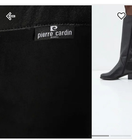 Сапоги бренд Pierre Cardin