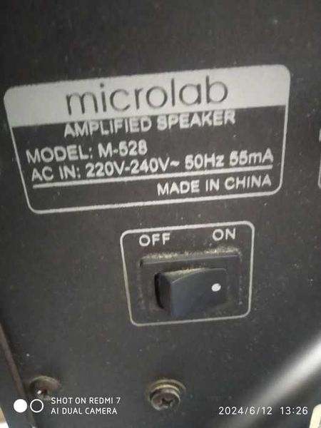Продам сабвуфер microlab-528