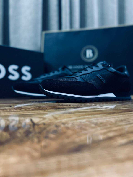 BOSS мужские кроссовки в беговом стиле