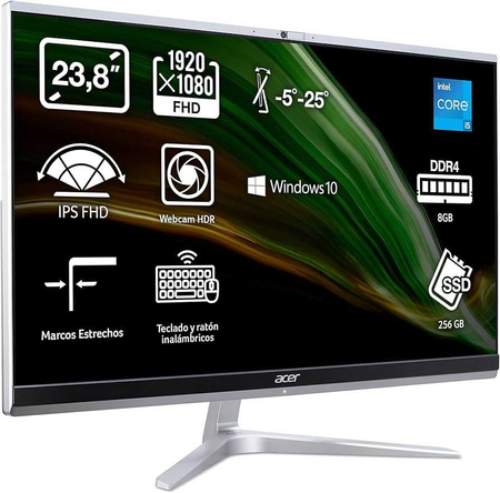 ПРОДАМ Acer C24 AllinOne Моноблок Core™ i5-1135G7/8GB/256SSD/24