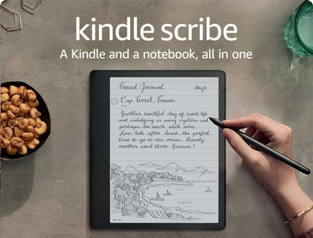 Amazon Kindle Scribe (64 GB) + Premium Pen + Чехол