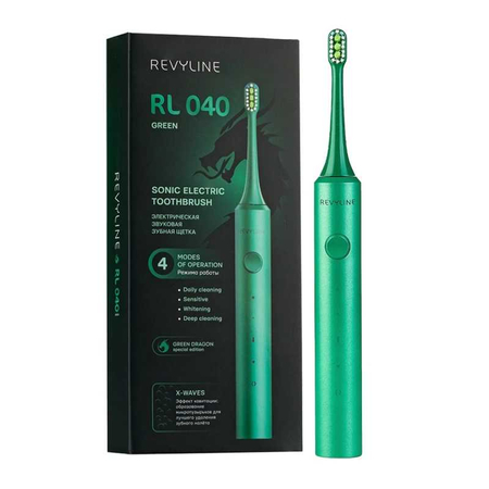 Электрическая звуковая зубная щётка Revyline RL 040