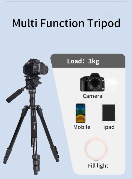 Jmary KT285+NB50 2-in-1 shtativ/monopod / Jmary KT285+NB50 Штатив
