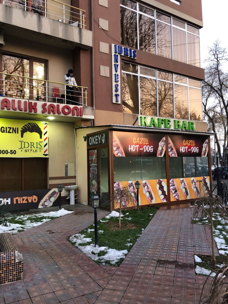 Kafe bar Hot dog