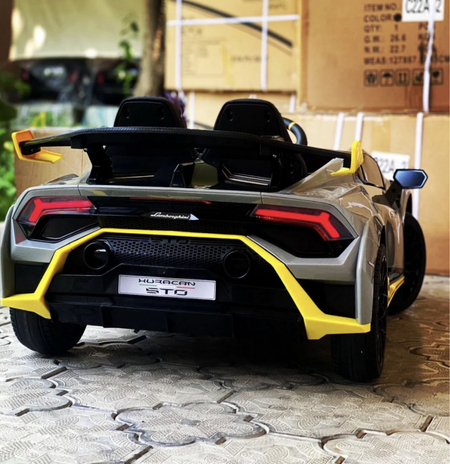 Детская машина Lamborghini Hurasan STO электромобиль фукцей дрифт