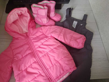 Сапоги Childrens Place на 2-2,5г,длина 14-15см
