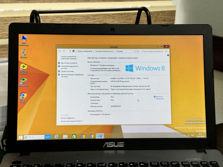 Notebook ASUS Core i5. Характеристика в фото есть.