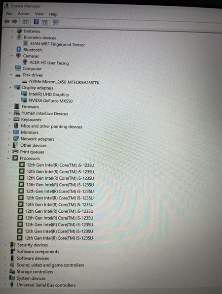 Acer aspire 5 sotiladi