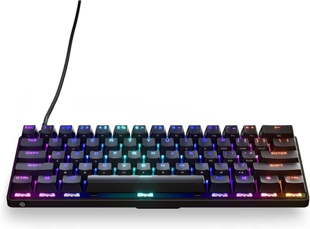 ^Игровая клавиатура SteelSeries Apex 9 Mini - Swappable Optical