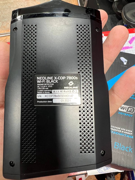 Antiradar Neoline x-xop 7800s Black  Wi Fi
