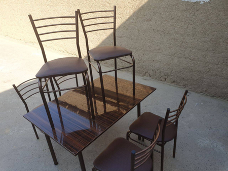 Stol va stullar Stol stul uy kafe terassa oshxona restoran universal