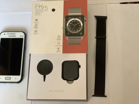 3 в 1 комплект: iPhone 6s, Samsung J1 va smart watch FK75