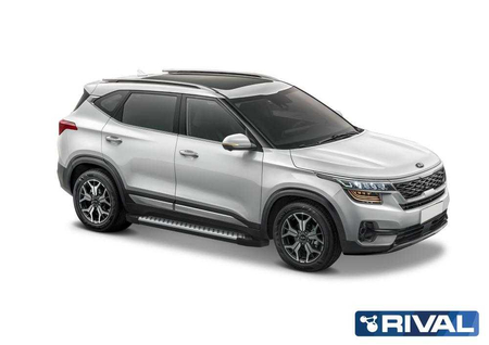 Порог площадка (подножка) для Kia seltos
