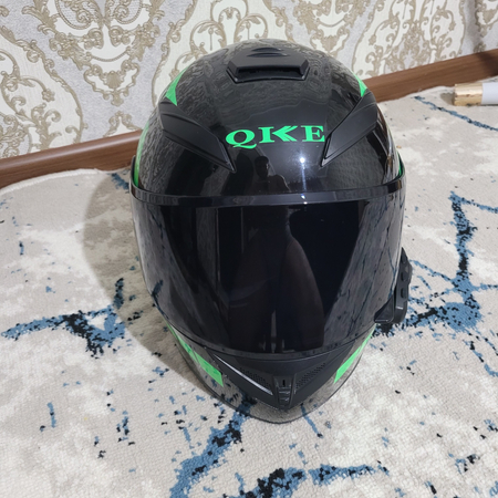 Мотошлем qke black