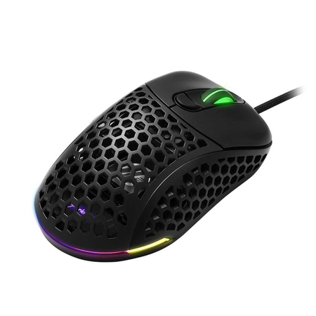 Игровая мышь с подсветкой RGB Sharkoon Light2 200 Black Gaming Mouse