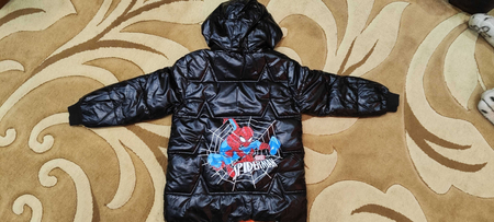 Куртка на мальчика человек паук