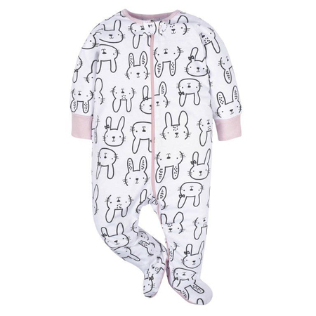 Gerber, Sleep’n’Play. Слиперы девочкам  из США. Ориг. Разм. 0-3 мес.
