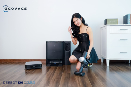 Ecovacs Deebot X2 Combo All-in-One Cleaning Hub (Robot and Handheld Va
