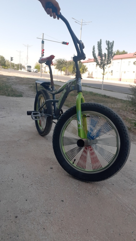 BMX 20 lik,kulrang yashil