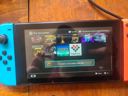 Nintendo switch прошитая!