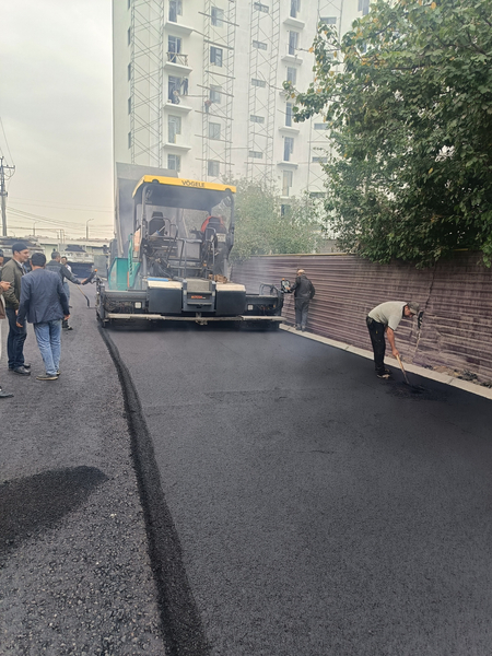 Асфалт ишлари киламиз.
