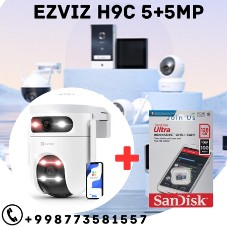 EZVIZ camera H9c 5+5MP