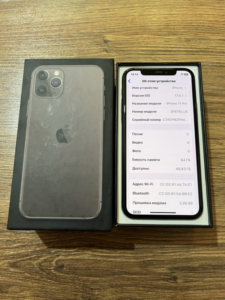 iPhone 11 Pro 64GB 88% емкость