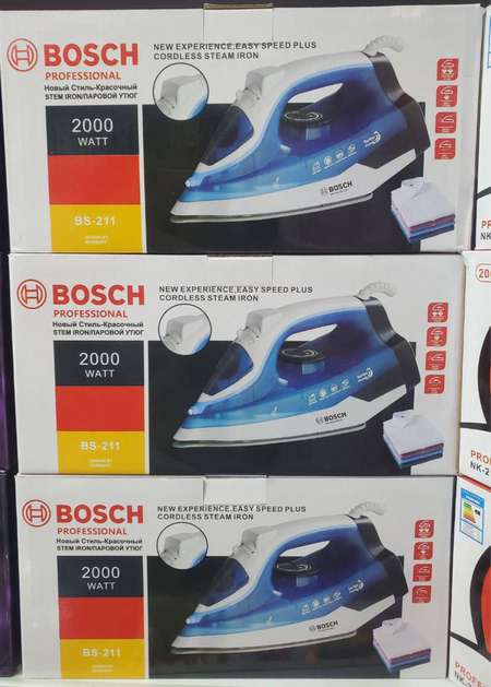 Хит Продаж! Утюг утюги Bosch Дазмол, Паровой Pardazmol, Par Dazmol