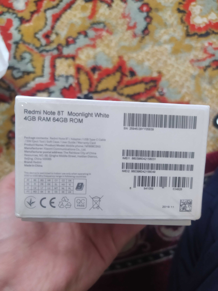 Xiaomi Redmi note 8t