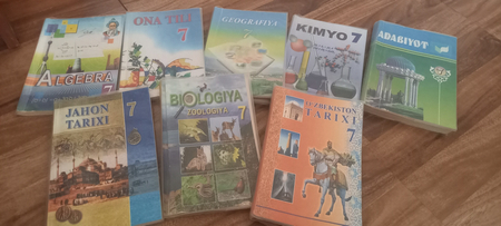 7-sinf kitoblari