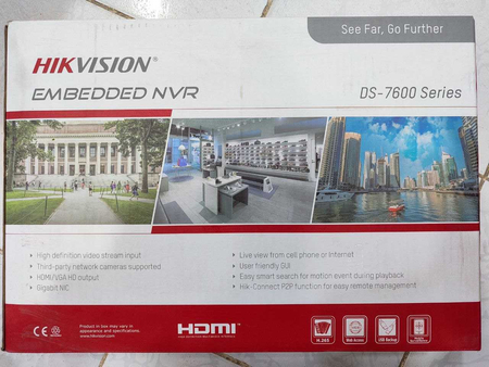 Продается регистратор для видеонаблюдения Hikvision DS-7204