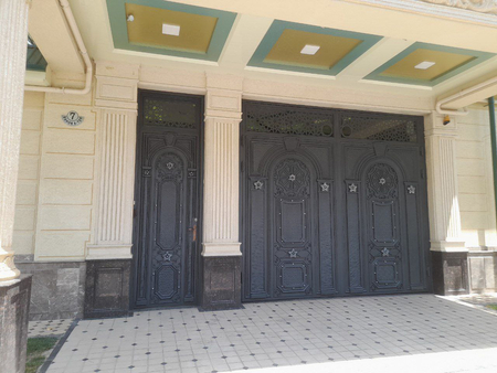 Навес перила ворота калитки ришотки Darvoza perilla Nave's