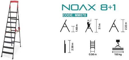 Нарвон Стремянка Noax
