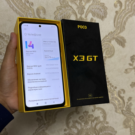 Poco X3 Gt 8/256gb ideal srochno sotiladi