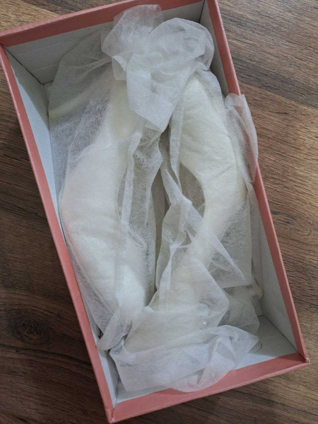 Белые туфли лодочки