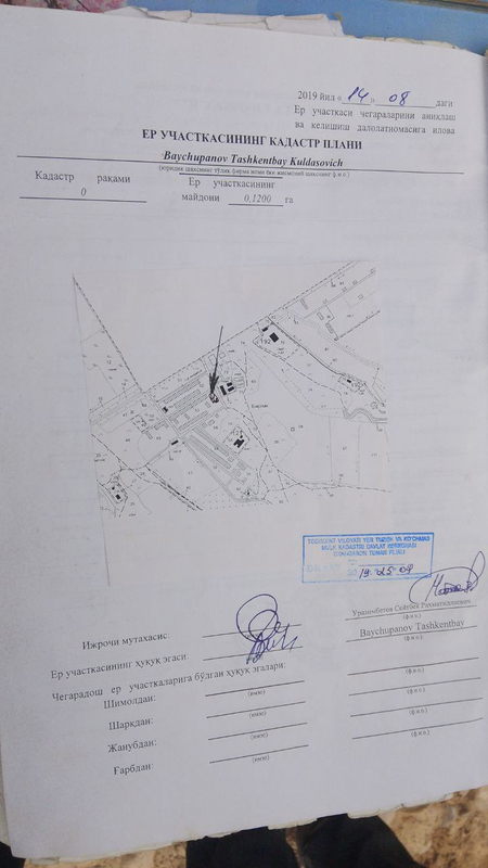 Учаска пустой уйдан ажиратип сотилади
