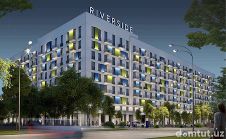 ЖК Riverside by FDG Ахмад Югнакий 2/7/9 47м2 коробка с КАДАСТРОМ