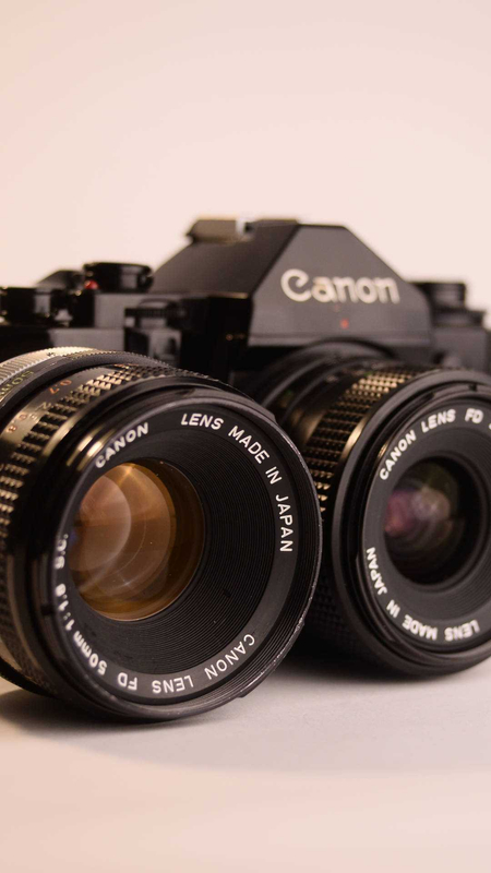 Пленочный фотоаппарат Canon A-1 (35 мм)