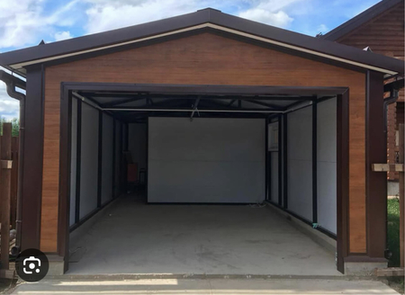 Sendvich panel гараж автосервис из сэндвич панел сендвич панел 55.000