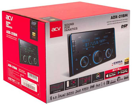 ACV ADX-211BM DSP Автомагнитола